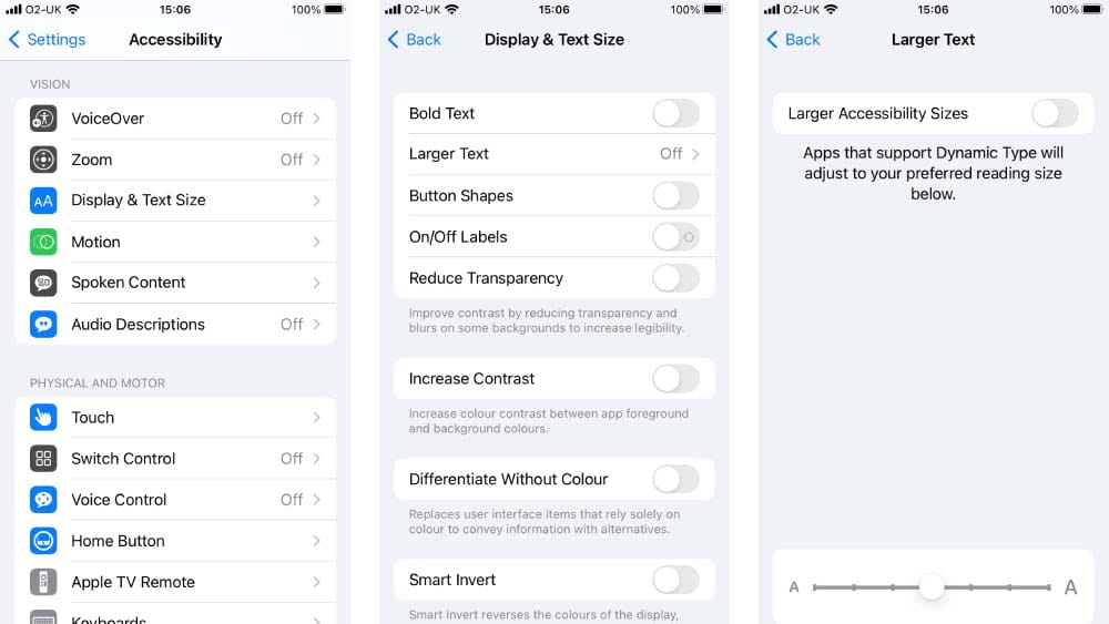 How to change the font size on your iPhone