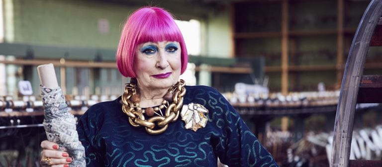Dame Zandra Rhodes: "A yoga class saved my life"